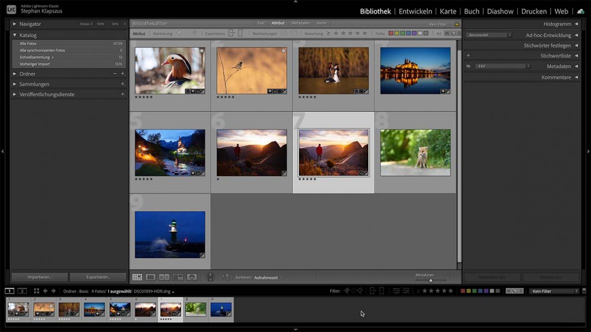 10 ERSTE SCHRITTE in LIGHTROOM CLASSIC - Stephan Klapszus